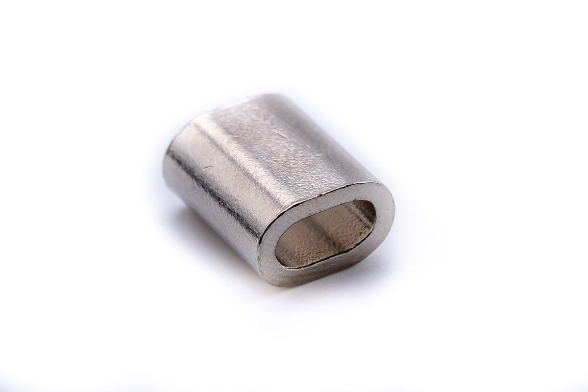 Nickel plated copper ferrules for crimping wire rope – Solarika.co.uk
