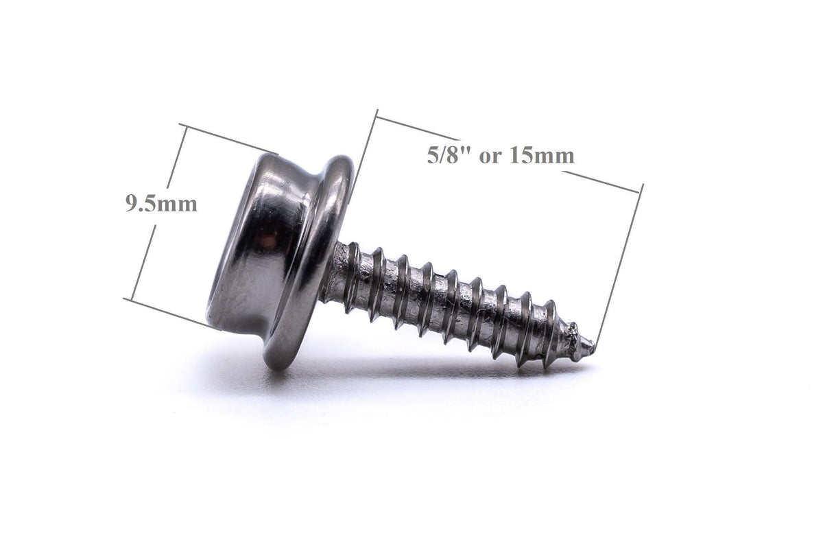Durable DOT press snap fastener STUD 5/8" screw thread for boat canopy ...